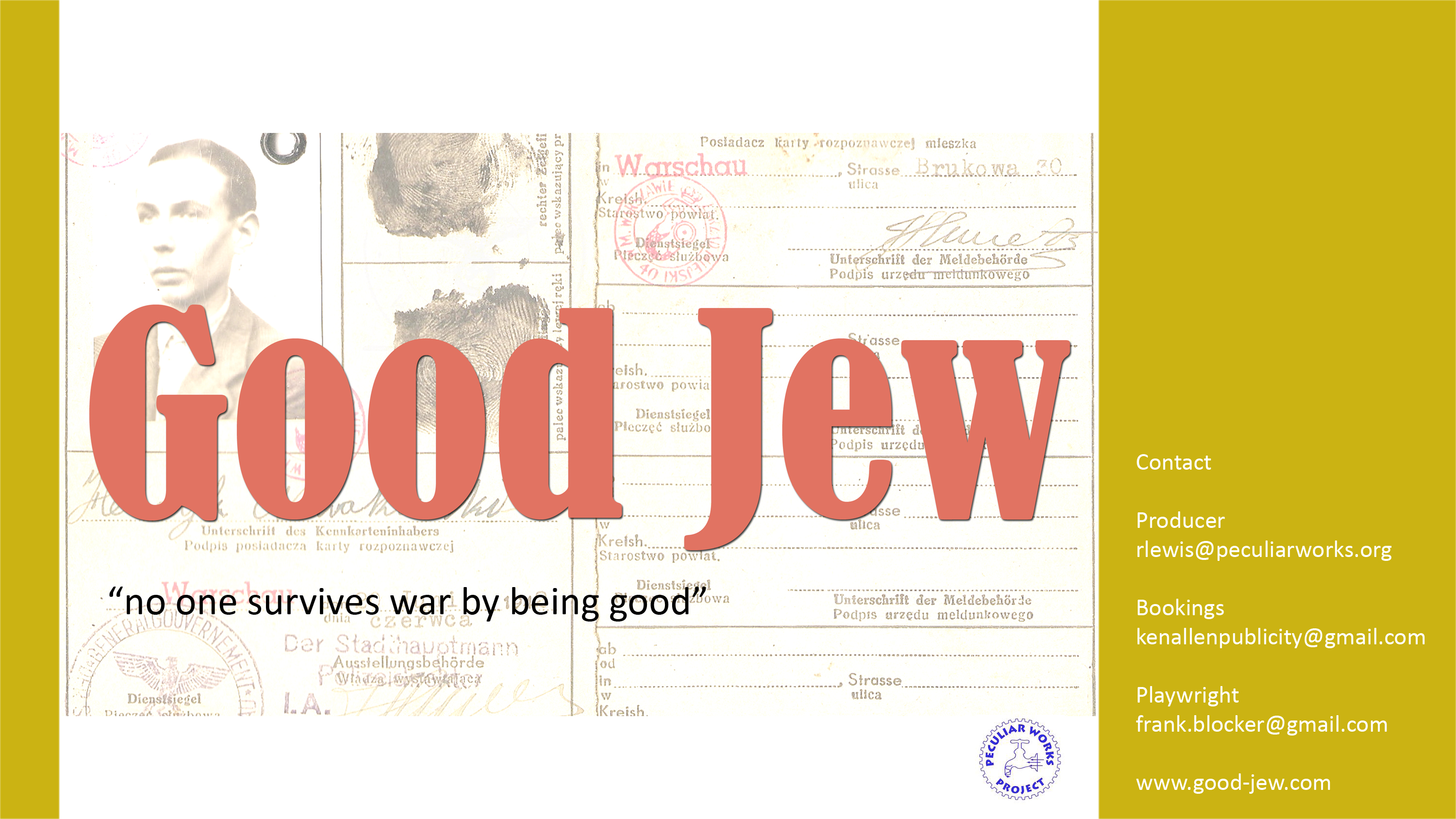 Pitch Deck – Good Jew